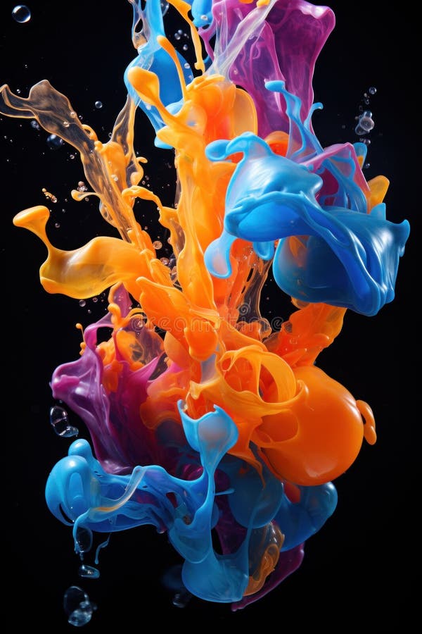 Inspired by the Beauty of Ink Drops, Stunning Array of Colors and ...