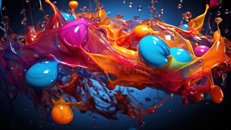 Inspired by the Beauty of Ink Drops, Stunning Array of Colors and ...