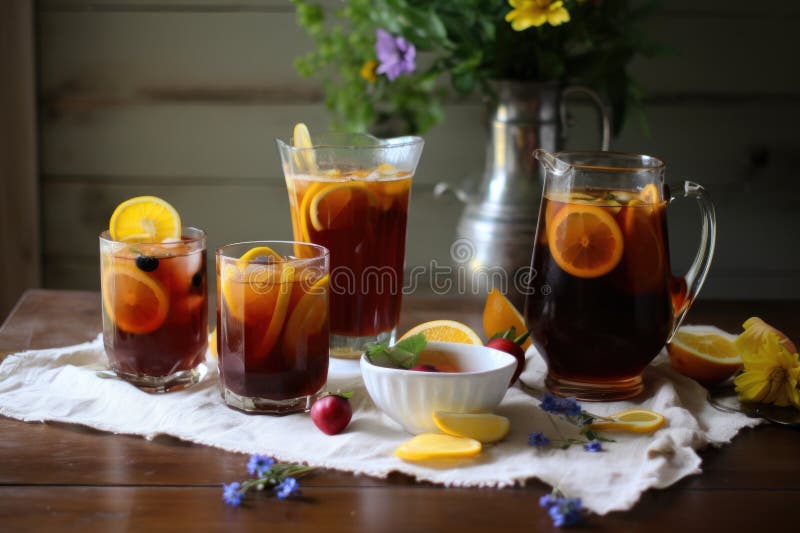 Inspired by the Flavors of Summer, Iced Tea and Coffee Drinks Made with ...