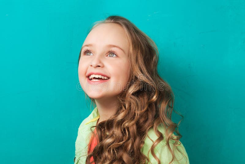 Inspired little lady stock photo. Image of green, closeup - 82071034