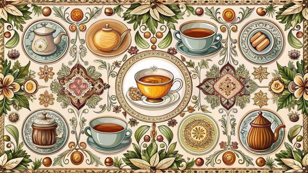 Inspired by Old-Fashioned Tea Labels: this Design Captures Tradition ...