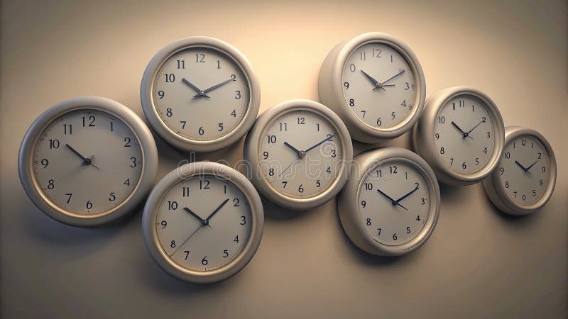 Inspiring Analog Clock Designs a Comprehensive Collection of 12Hour ...