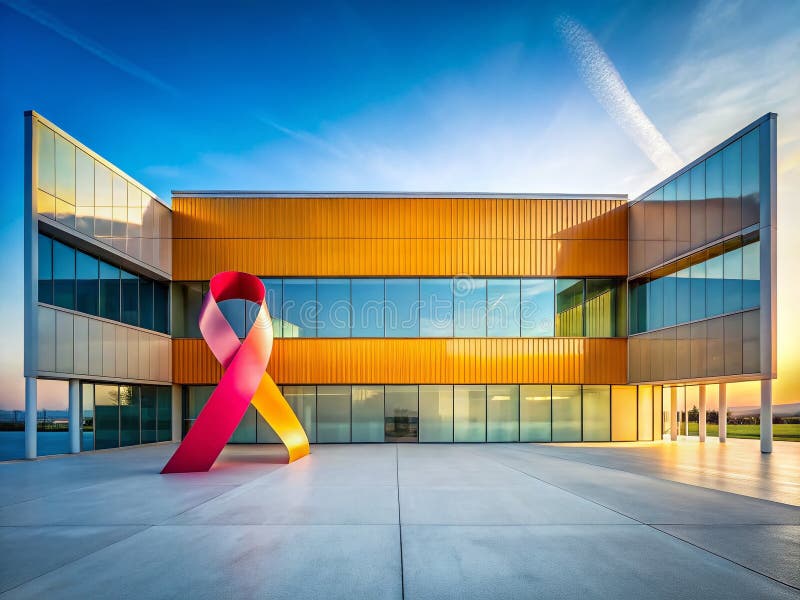 Inspiring Architectural Design for Awareness Month a Modern Background ...