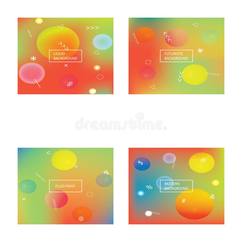 Inspiring Colorful Modern Background. Stock Vector - Illustration of ...