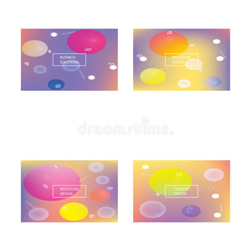 Inspiring Colorful Modern Background Stock Illustration - Illustration ...