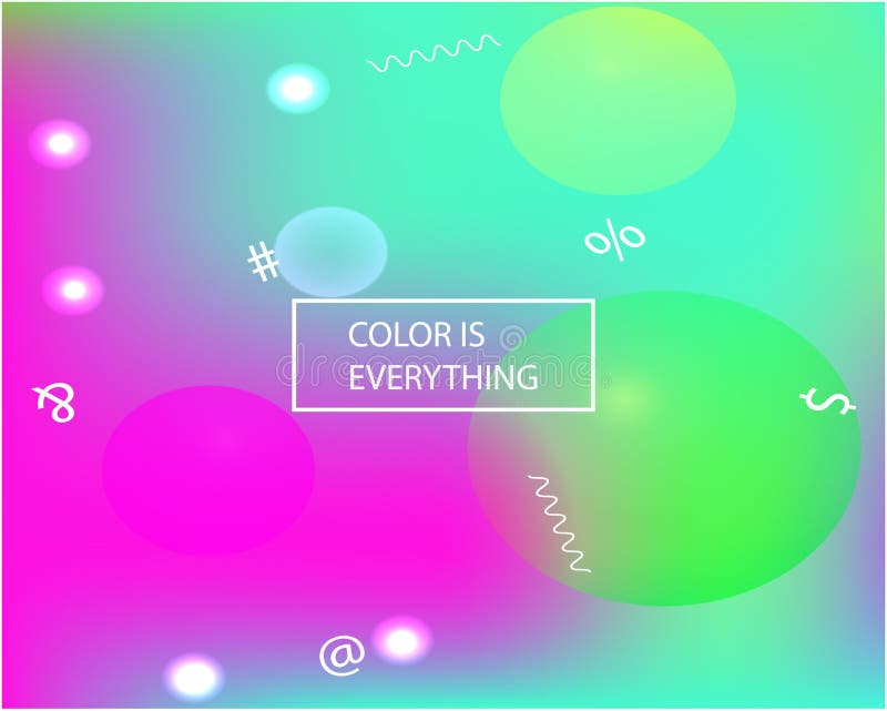 Inspiring Colorful Modern Background. Stock Vector - Illustration of ...