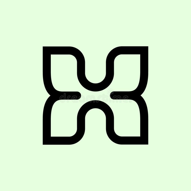 Inspiring Creative Letter Logo Designs Featuring the Letter H Stock ...