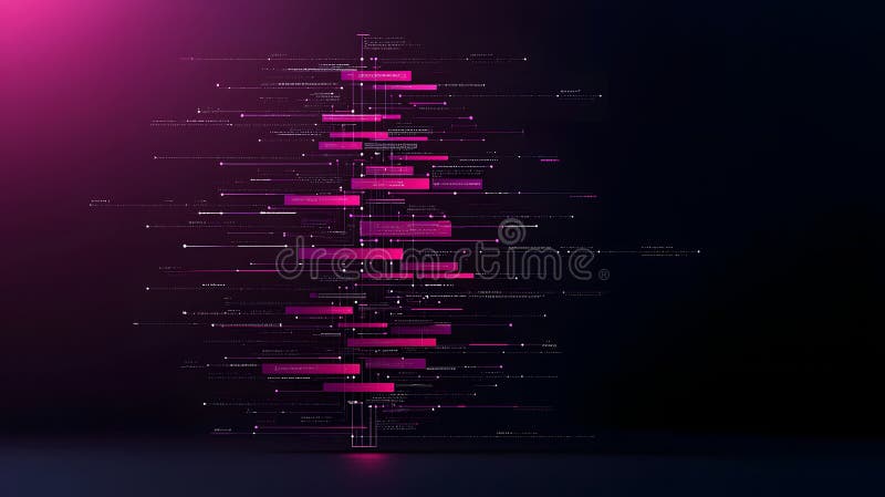 Inspiring Digital Flowchart Connecting Ideas in a Modern Design with ...