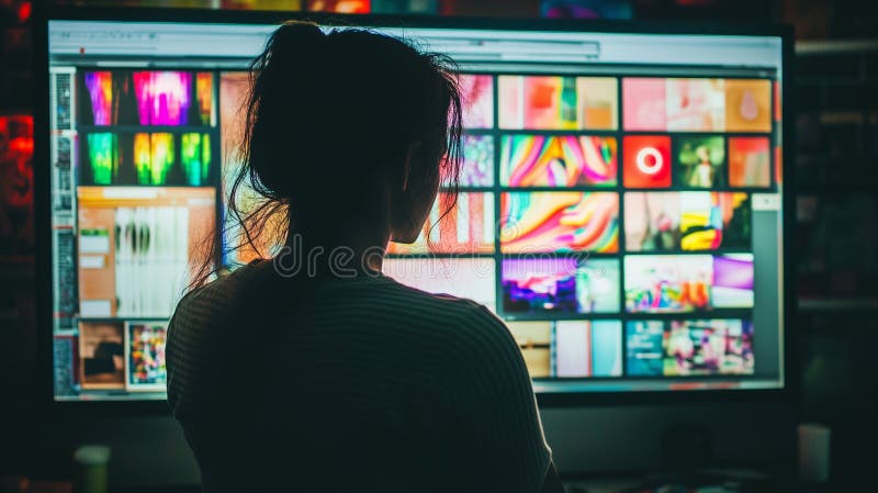 Inspiring Digital Workspace Design with Interactive Mood Board Stock ...