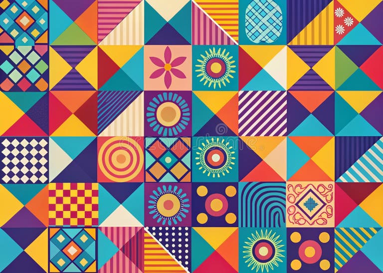 Inspiring Flat Design Ideas Unleash Creativity with Vibrant Abstract ...