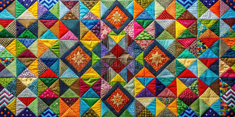 Inspiring Geometric Patchwork Quilt Designs for Contemporary Home Decor ...