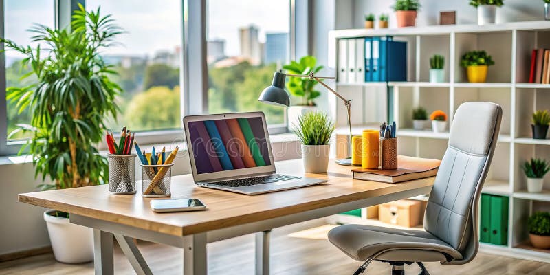 Inspiring Home Office Setup for Virtual Learning a Minimalist Workspace ...