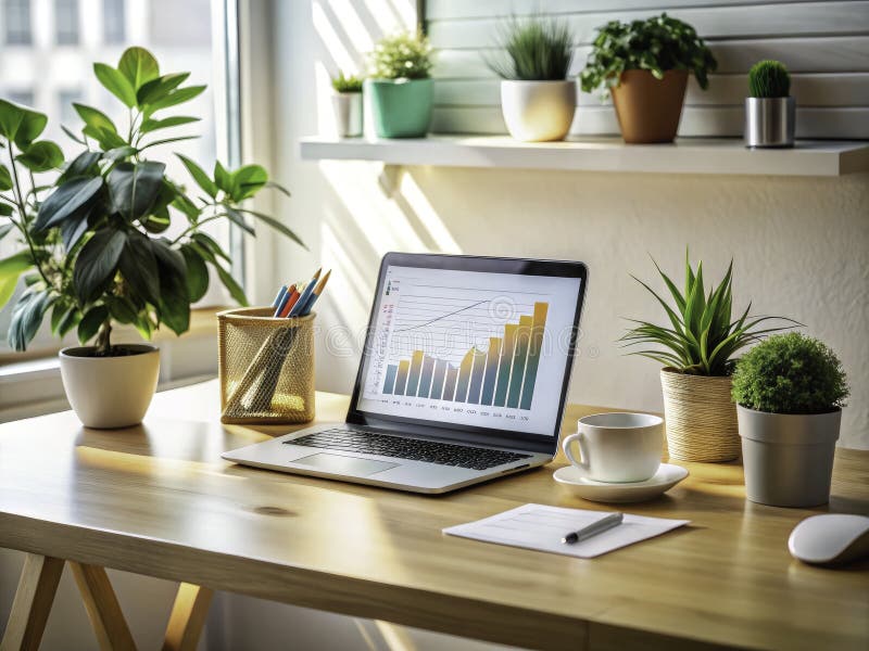 Inspiring Minimalist Home Office Streamlined Digital Marketing ...