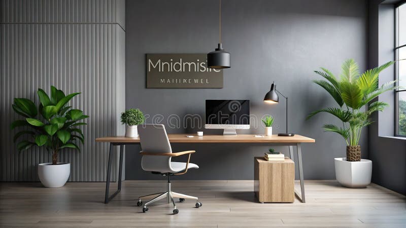 Inspiring Minimalist Modern Office Workspace Effortless Productivity ...