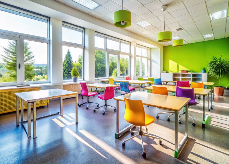 Inspiring Modern Classroom Design Fostering Collaboration and Learning ...