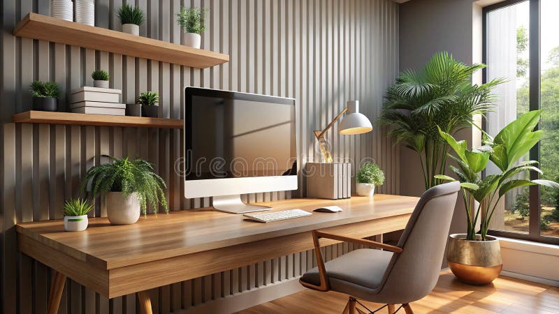 Inspiring Modern Home Office Setup Maximize Productivity with a ...