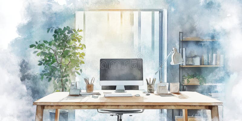 Inspiring Modern Workspace Design: a Serene Office with Natural ...