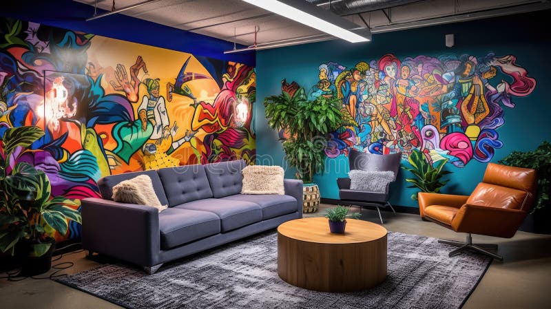 Inspiring Office Interior Design Eclectic Style Generative AI AIG 31 ...