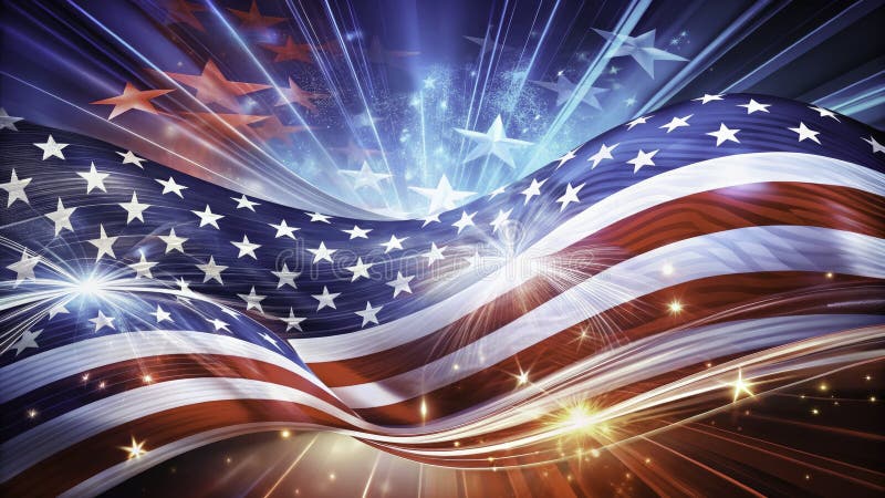 Inspiring Panoramic American Election Graphics: a Patriotic Visual ...