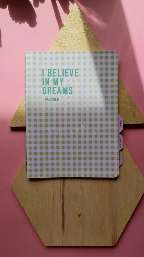 Inspiring Planning Notebook Stock Illustration - Illustration of office ...