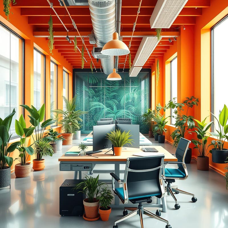 Inspiring Sustainable Office Design a Bright and EcoFriendly Workspace ...
