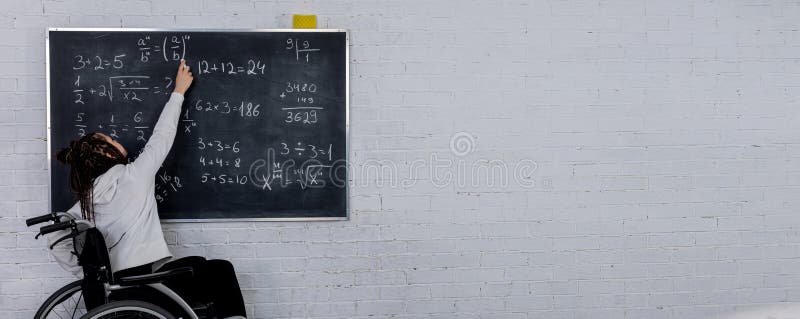 An Empowered Educator in a Wheelchair Successfully Teaching Math at the ...