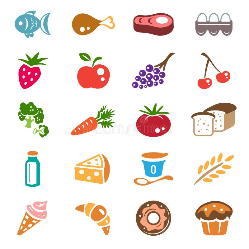 Matsymboler Stock Illustrationer, Vektorer, & Clipart – (3,471 Stock ...