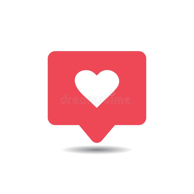 Instagram Licke Comment Icon Vector Logo Stock Vector - Illustration of ...