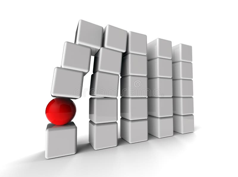 Instability concept stock illustration. Illustration of colapse - 71002622