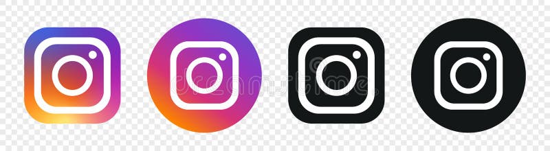 Instagram Icons Set. Like, Comment, Follower and Notification Icons ...