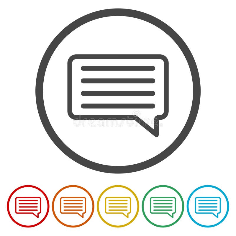 Instagram Comment Icon Vector, Message Sign, Post Symbol Stock Vector ...