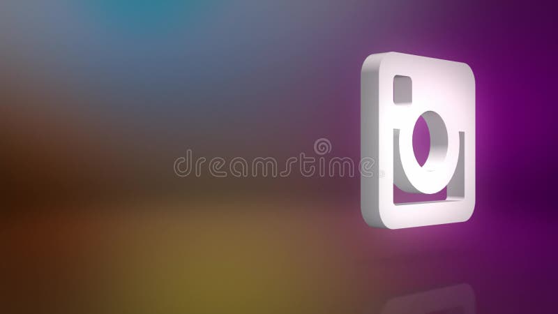 Instagram Icon for Motion Graphic Stock Footage - Video of animation ...