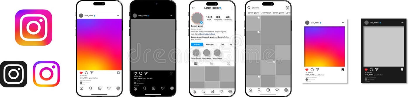 Instagram Story Interface Stock Illustrations – 1,017 Instagram Story ...