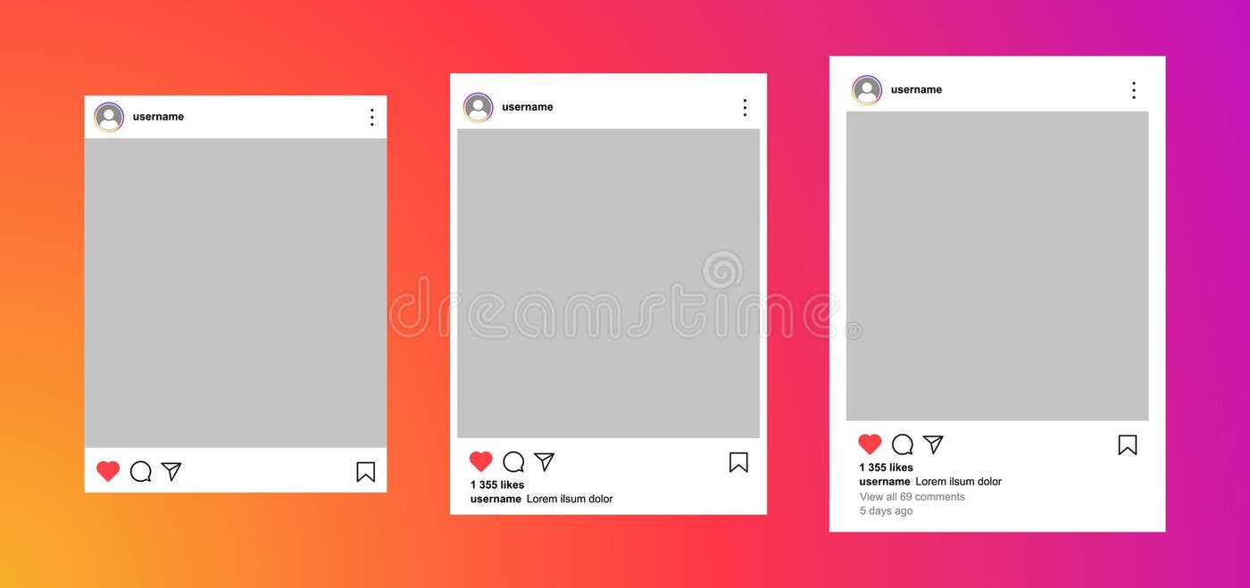 Instagram Notification Stock Illustrations – 2,344 Instagram ...