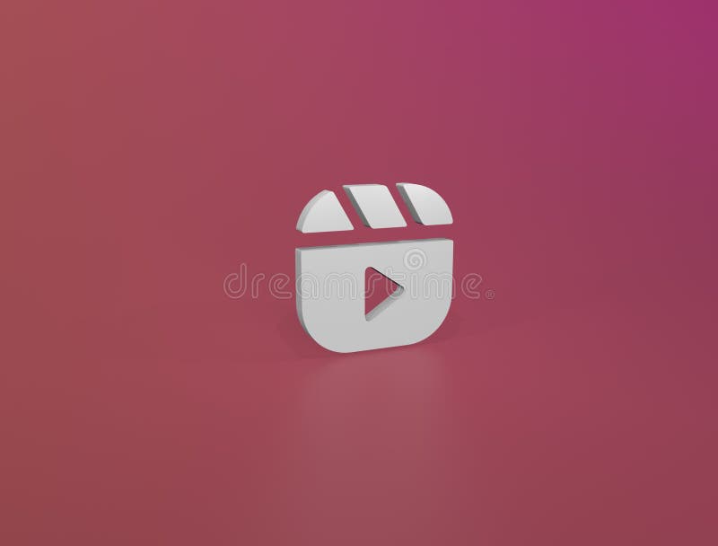 Instagram Reels Icon 3d Render Illustration Image Editorial Stock Image ...