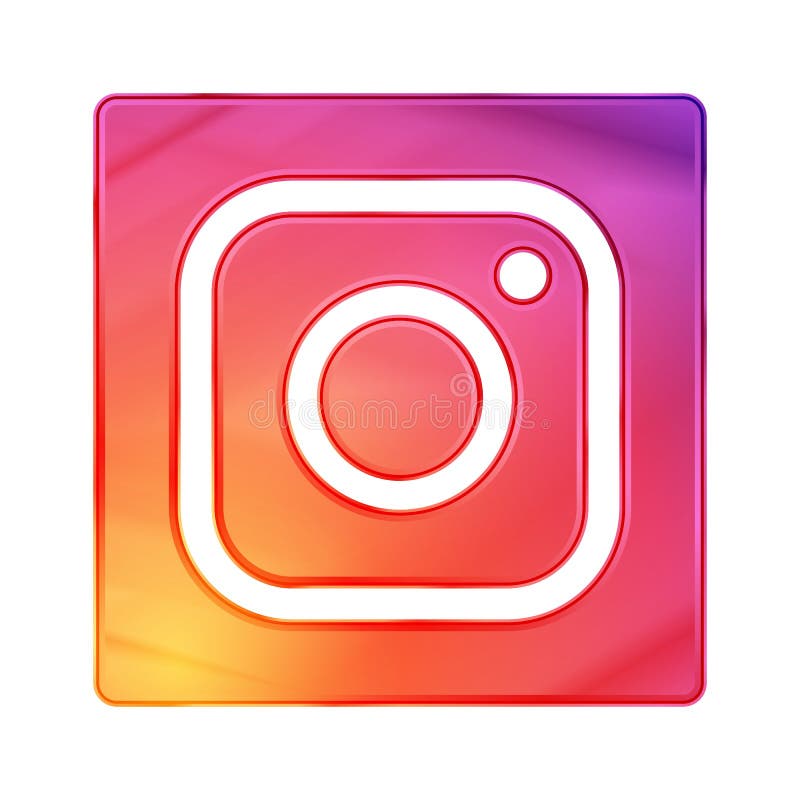 Instagram Vector Social Media Icon. Instagram Logo Illustration. Stock ...