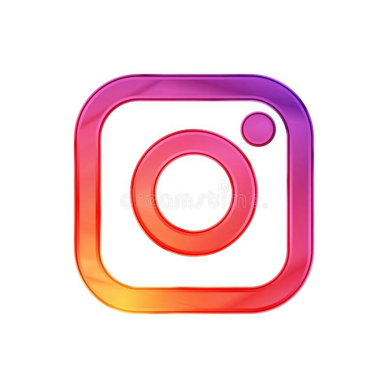 Instagram Vector Social Media Icon. Instagram Logo Illustration ...