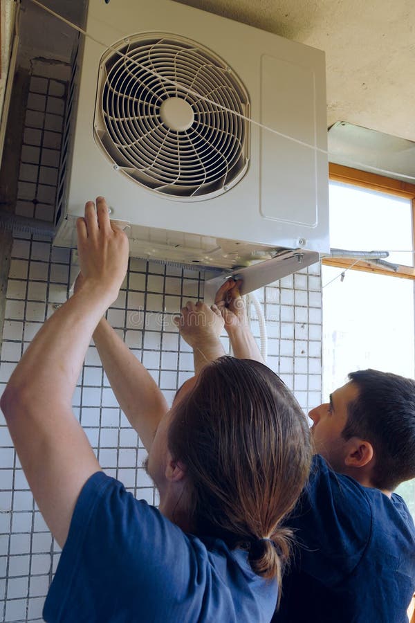 Air condition stock photo. Image of technician, compressor - 11560574