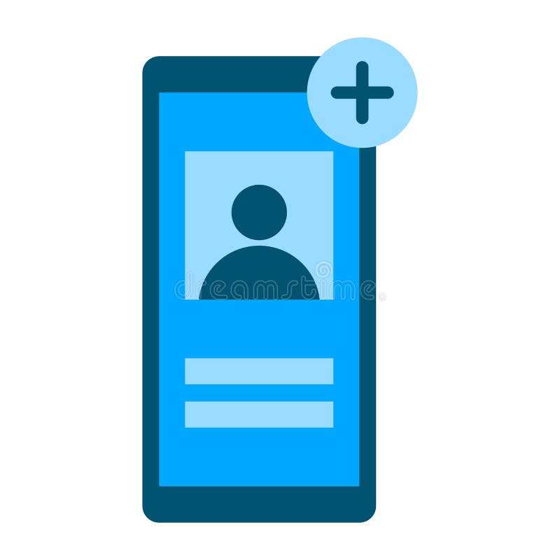 Install App on Smartphone and Register Stock Vector - Illustration of ...