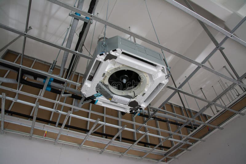 Ceiling Mounted Cassette Type Air Condition Units with Other Parts of ...