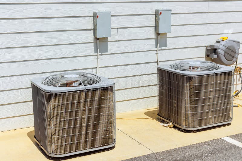 Install a Condensing Units for Removing Heat, Moisture from an Indoor ...