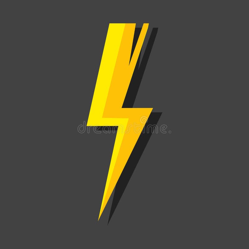 Install Lightning. Modern Flat Style Vector Illustration. Lightning ...