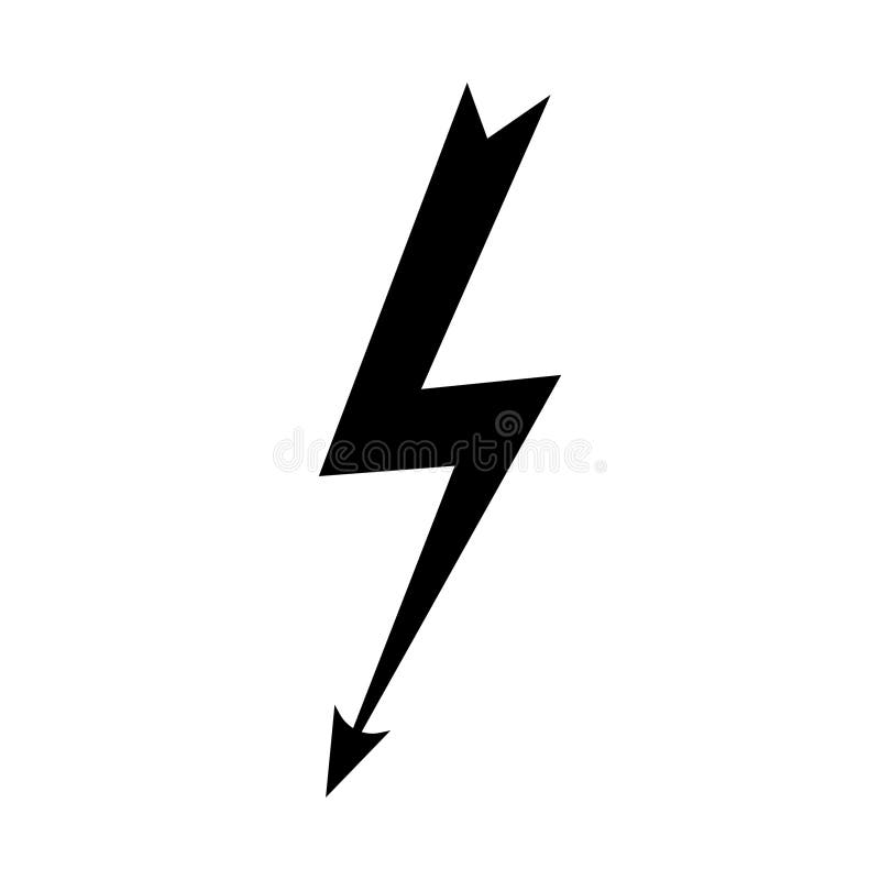 Install Lightning. Modern Flat Style Vector Illustration. Lightning ...