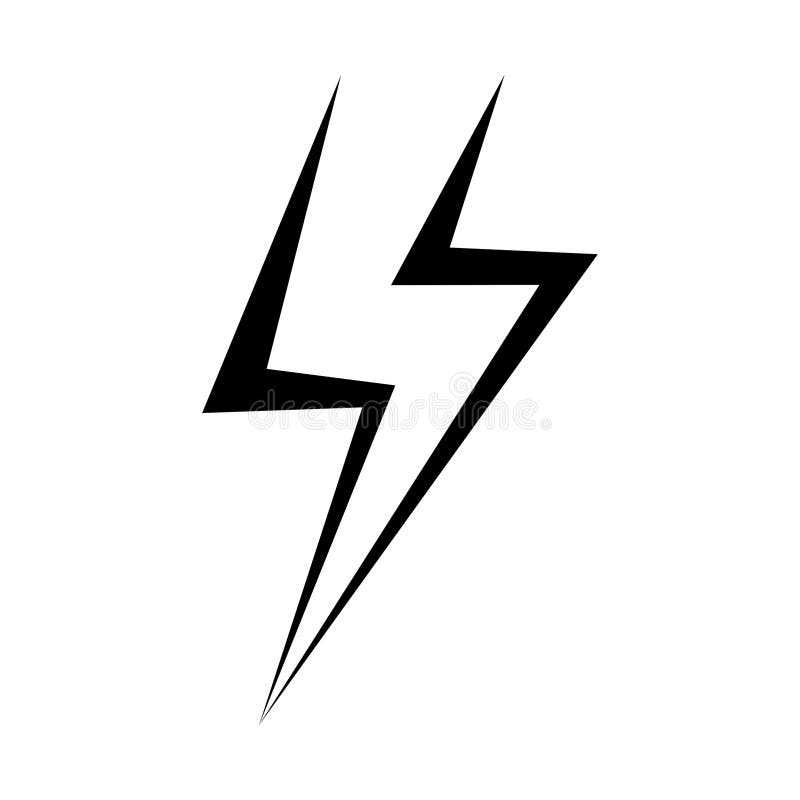 Install Lightning. Modern Flat Style Vector Illustration. Lightning ...