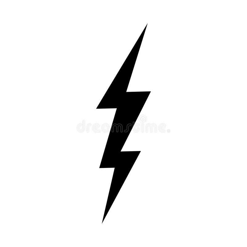 Install Lightning. Modern Flat Style Vector Illustration. Lightning ...