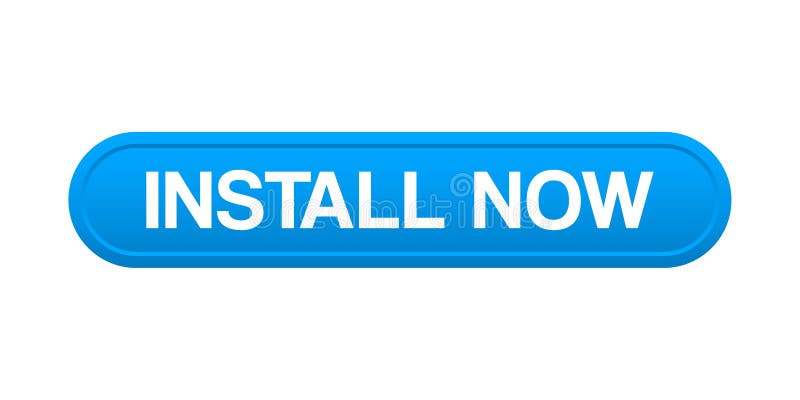 Install now stock illustration. Illustration of concept - 122050988