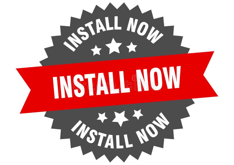 Install Label Stock Illustrations – 1,132 Install Label Stock ...