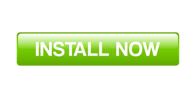 Install now stock illustration. Illustration of clipart - 122051437