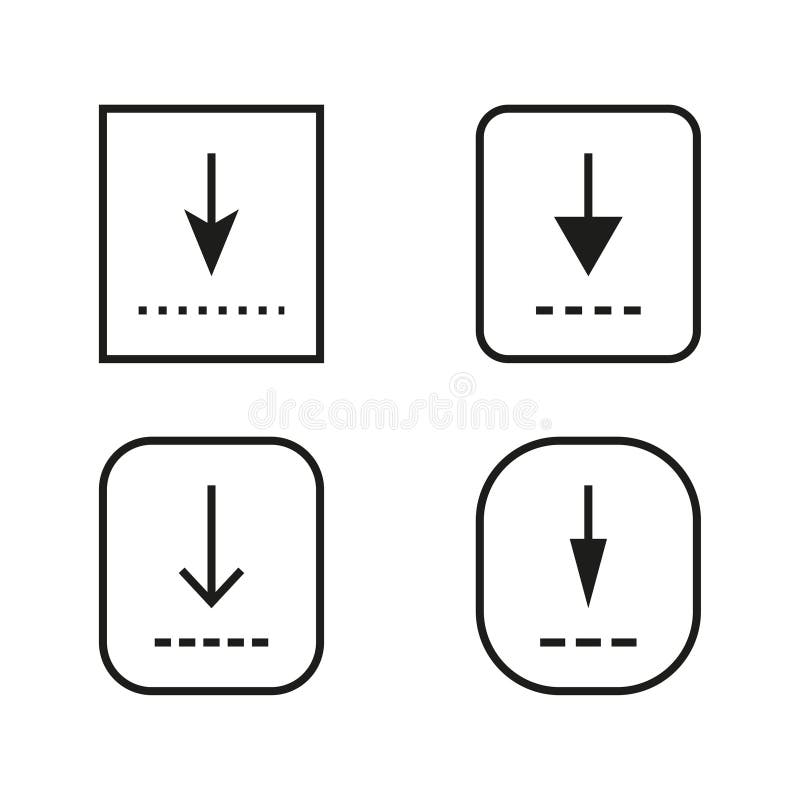 Install Symbol. Download Icon. Upload Button. Vector Illustration. EPS ...
