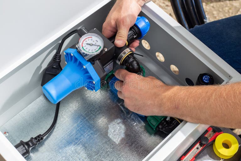 Installation of the Automatic Control Unit of the Drip Irrigation ...